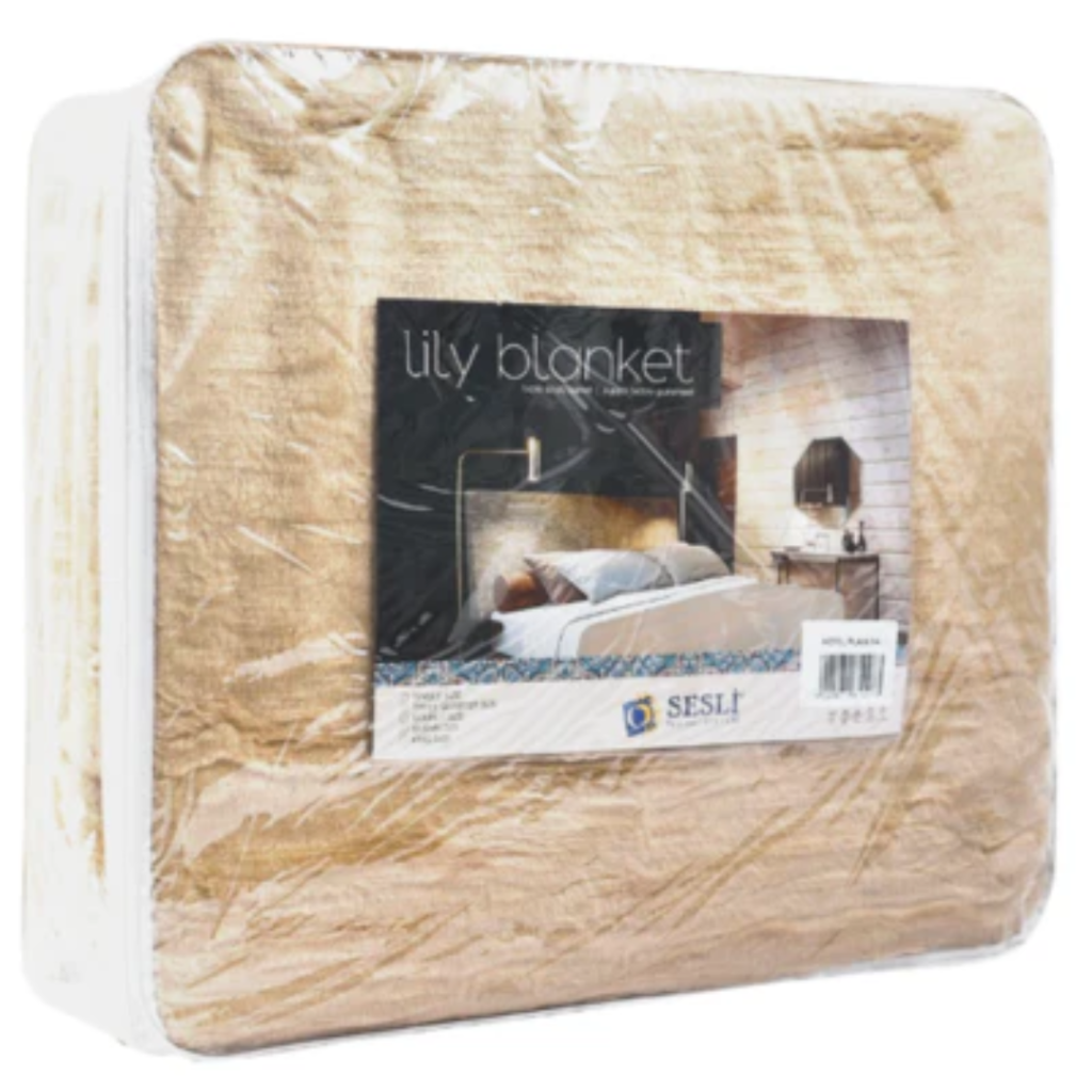 LILY PLAIN HOTEL BLANKET – Sabers Decor